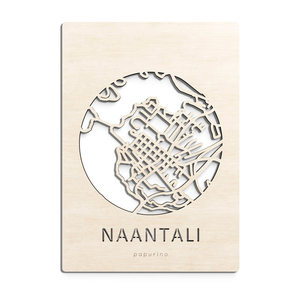 Naantali map card – Papurino